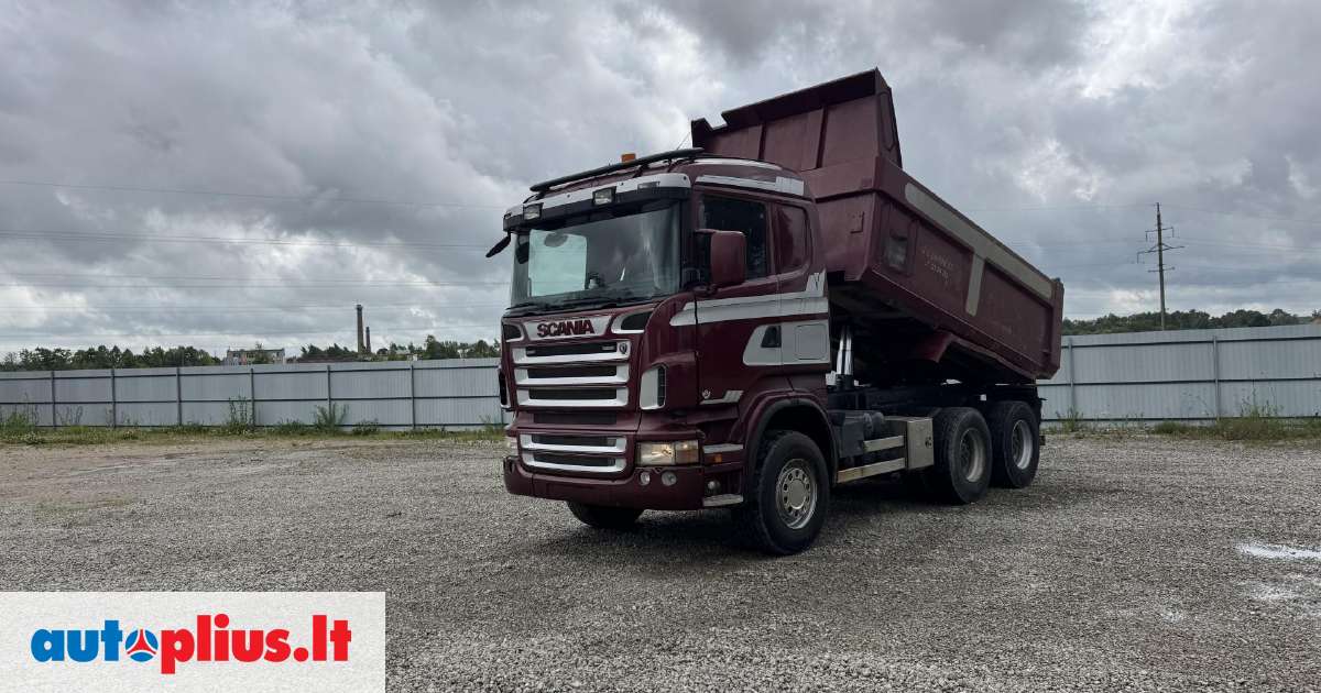 Scania V8, dumpers / tippers 2007 m., | A28574603