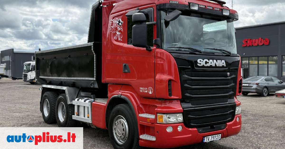 Scania R620, savivarčiai 2010-04 m., | A28580291