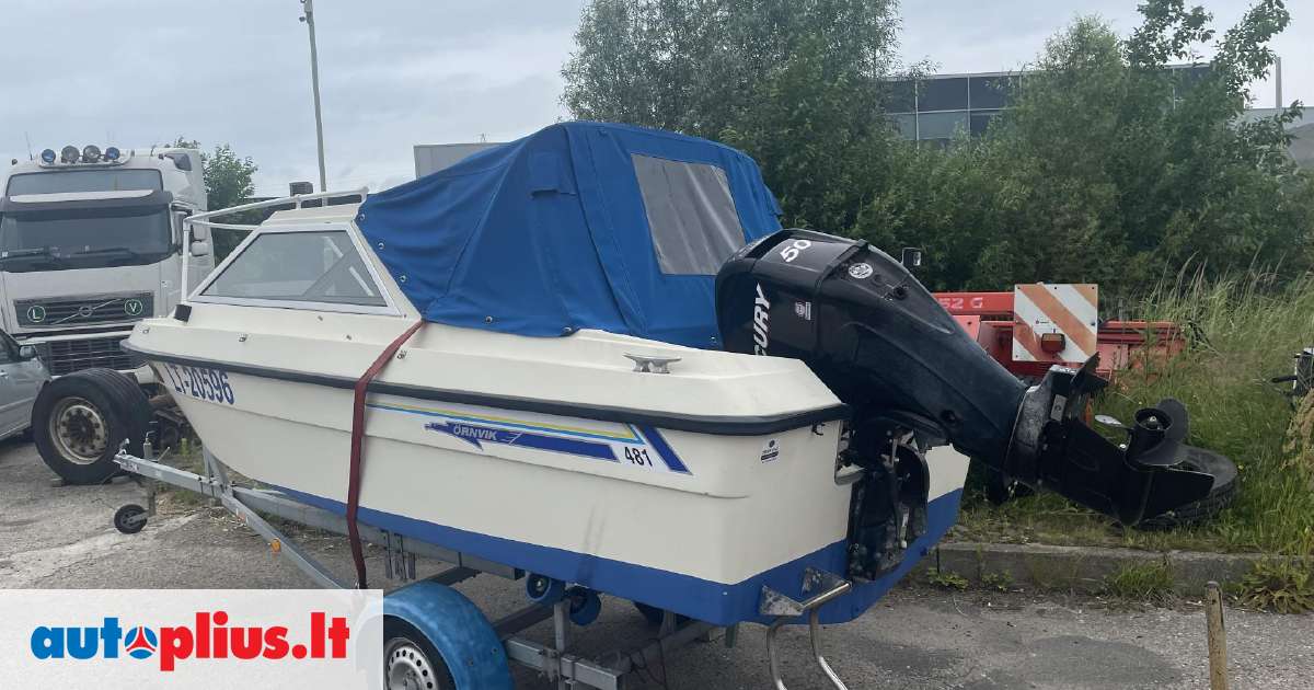 Svedija Ornvik 481ht, jachtos / kateriai 1989 m., | A28581157