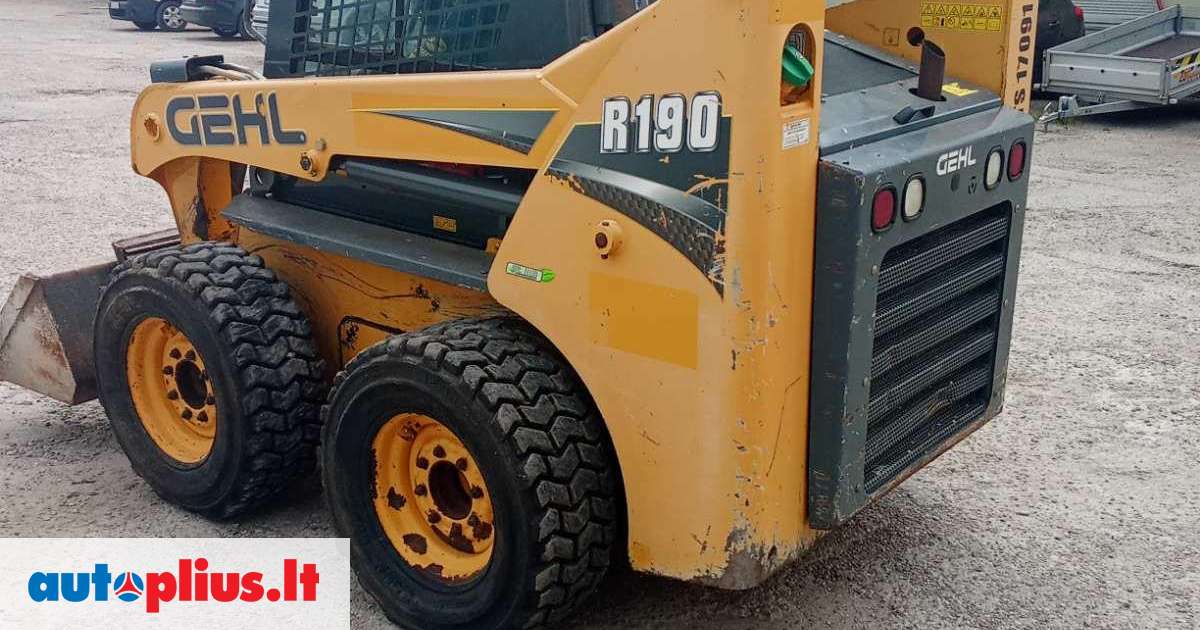 GEHL R190, мини-погрузчики 2017-09 m., | A28593289