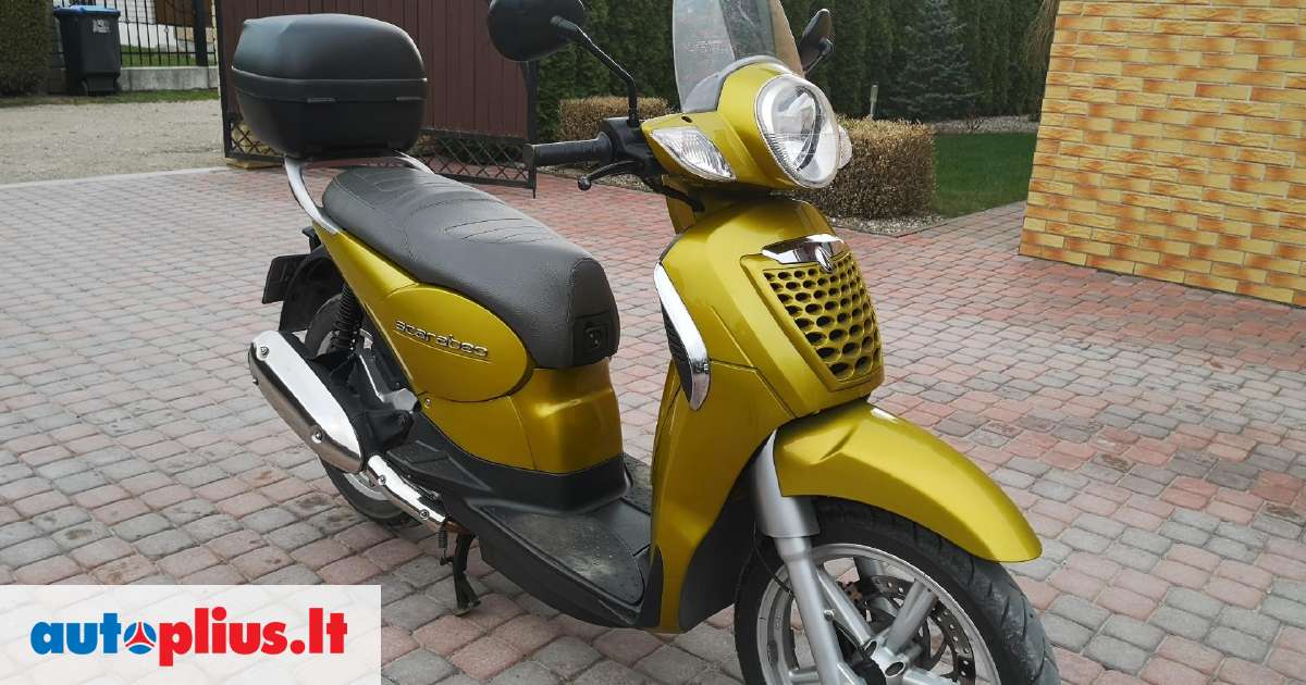 Aprilia Scarabeo 200cc, motoroleriai / mopedai 2012-07 m., | A28597603
