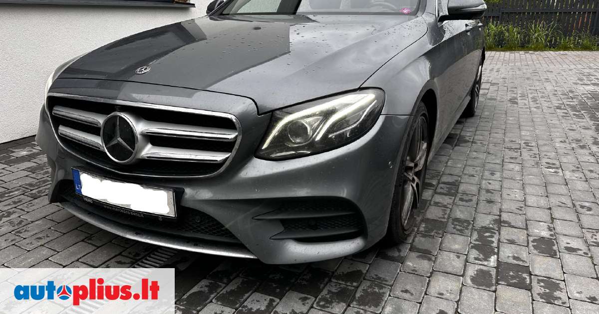 Mercedes-Benz E220, 2.0 l., universalas 2018-01 m., | A28597715