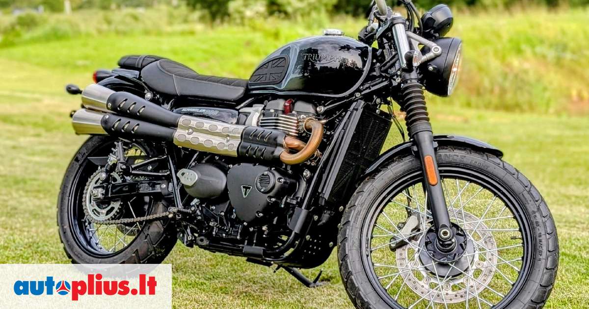 Triumph Scrambler 900cc, enduro / adventure 2024 m., | A28604489
