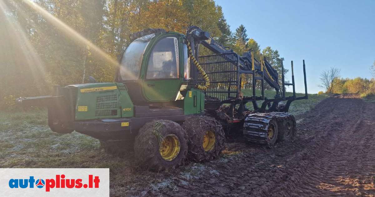John Deere 810E, medvežės 2013 m., | A28608633
