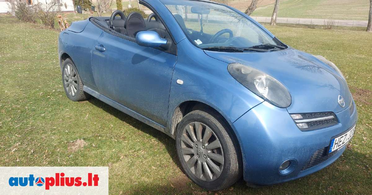 Nissan Micra, convertible 2005-11 m., | A28636789
