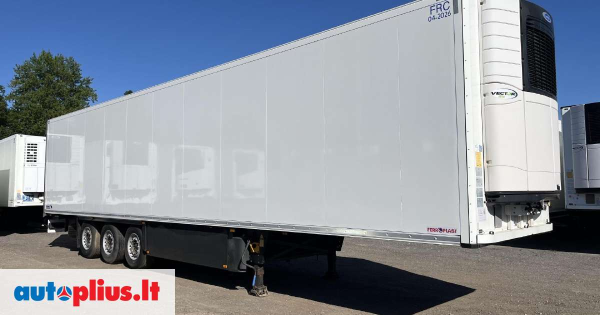 Schmitz SKO 24 FP60 7cm Doubledeck Doppelshtok, šaldytuvai 2016-04 m ...