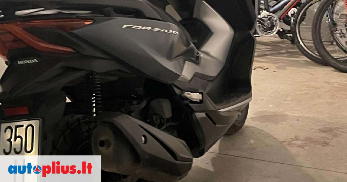 Honda Forza 350cc, scooters / mopeds 2023-10 m., | A28655409
