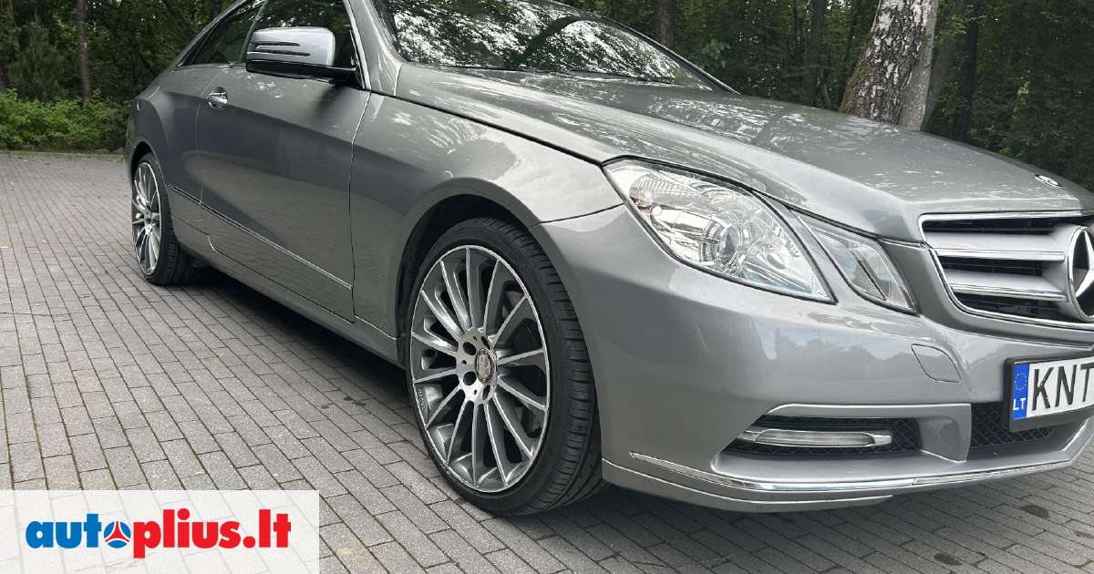 Mercedes-Benz E350, 3.5 l., Купе (coupe) 2013 m., | A28664963