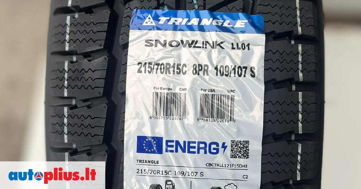 Triangle SU C; LL01; NEMOKAMAS SIUNTIMA, vissezonas 215/70 R15 | A28667343