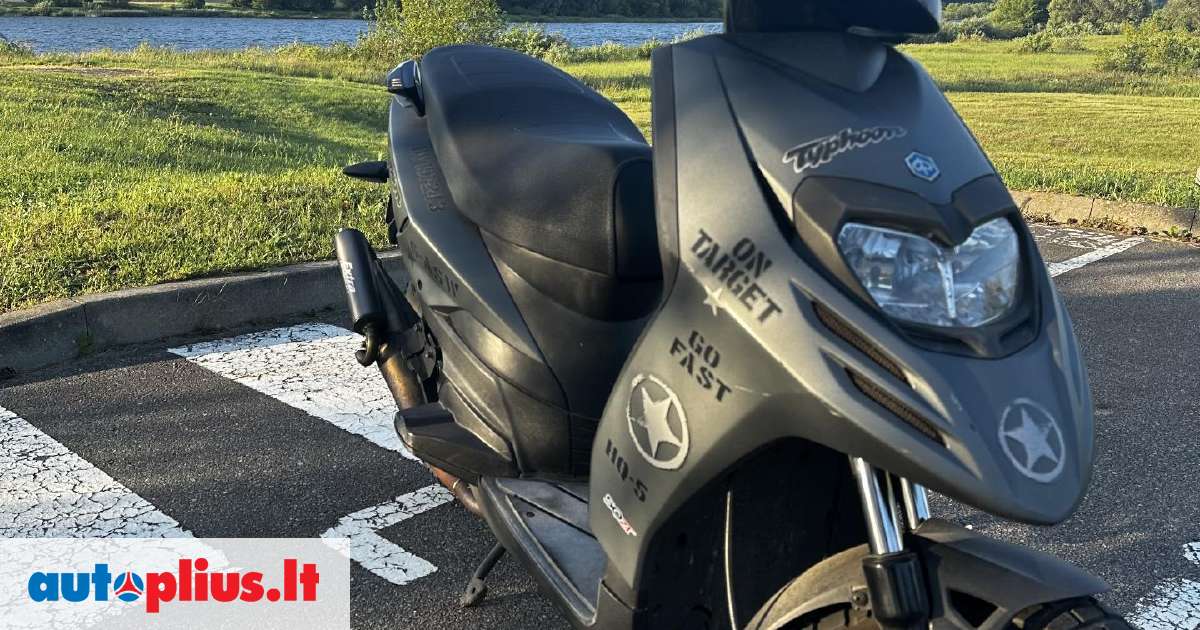 Piaggio Typhoon 50cc, motoroleriai / mopedai 2015 m., | A28678693
