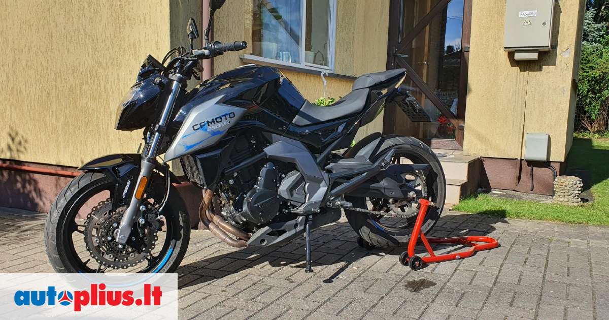 CFMOTO 650NK 649cc, ielas motocikls 2023-10 m., | A28694599