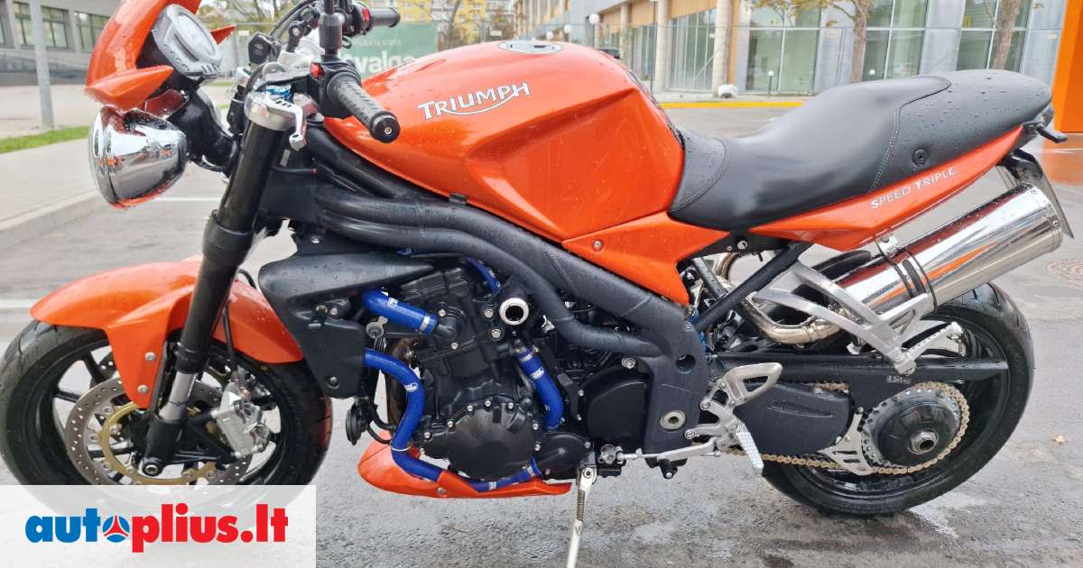 Triumph Speed Triple 1050cc, street / classic 2008-07 m., | A28697239