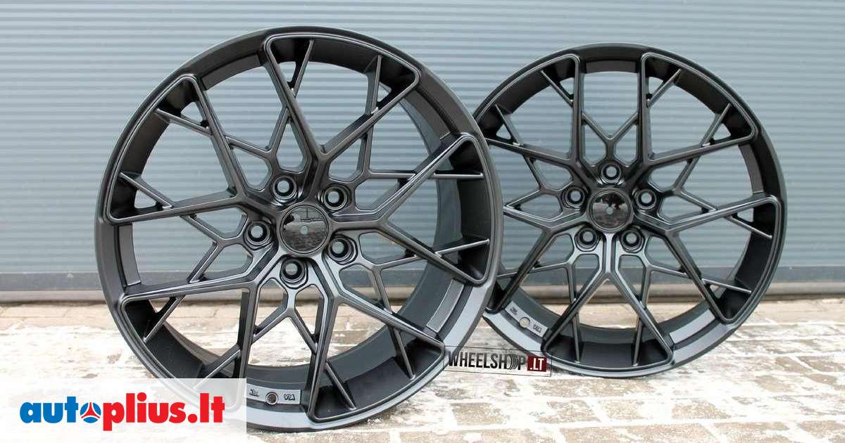 HRE Performance Wheels FF10 EU-Q1131 Style Matt Black, light alloy, R18 ...