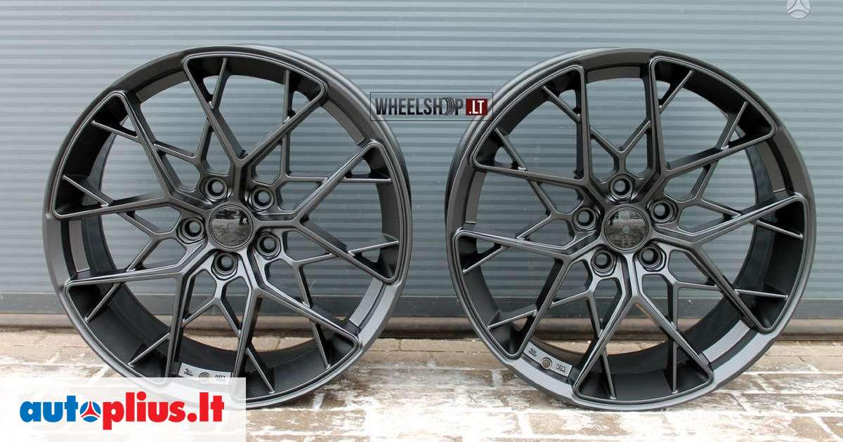 HRE Performance Wheels FF10 EU-Q1131 Style Matt Black, light alloy, R18 ...