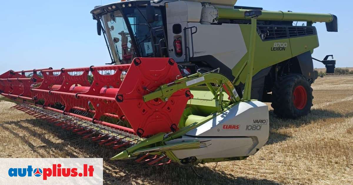Claas Lexion 8700, комбайны 2022-01 m., | A28712879