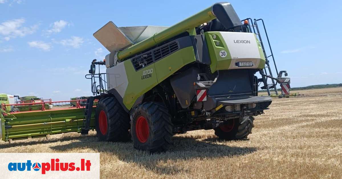 Claas Lexion 8700, kombainai 2022-01 m., | A28712879