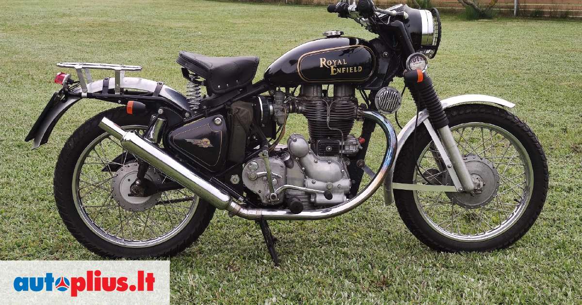 Royal Enfield Bullet 500cc, ielas motocikls 2002 m., | A28725369