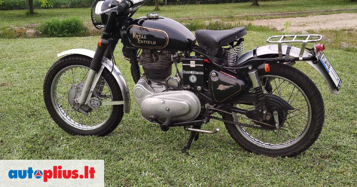 Royal Enfield Bullet 500cc, ielas motocikls 2002 m., | A28725369