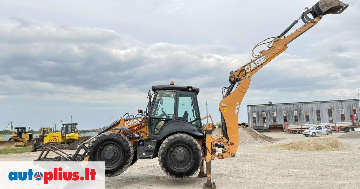 Case 695 ST, ekskavatoriniai krautuvai 2018 m., | A28728333