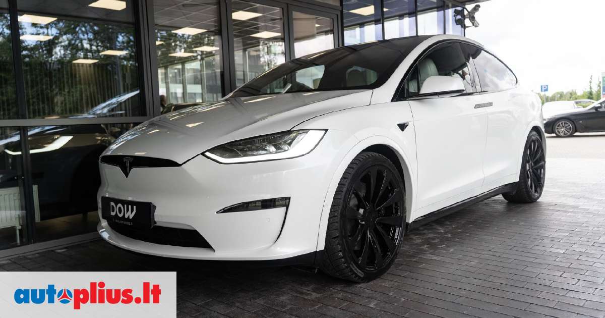 Tesla Model X, 100 kWh, off-road / crossover 2022-12 m., | A28728441