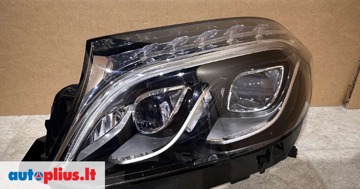 Mercedes-Benz GLS klasė Gls 166 ils inteligent light system žibintai ...