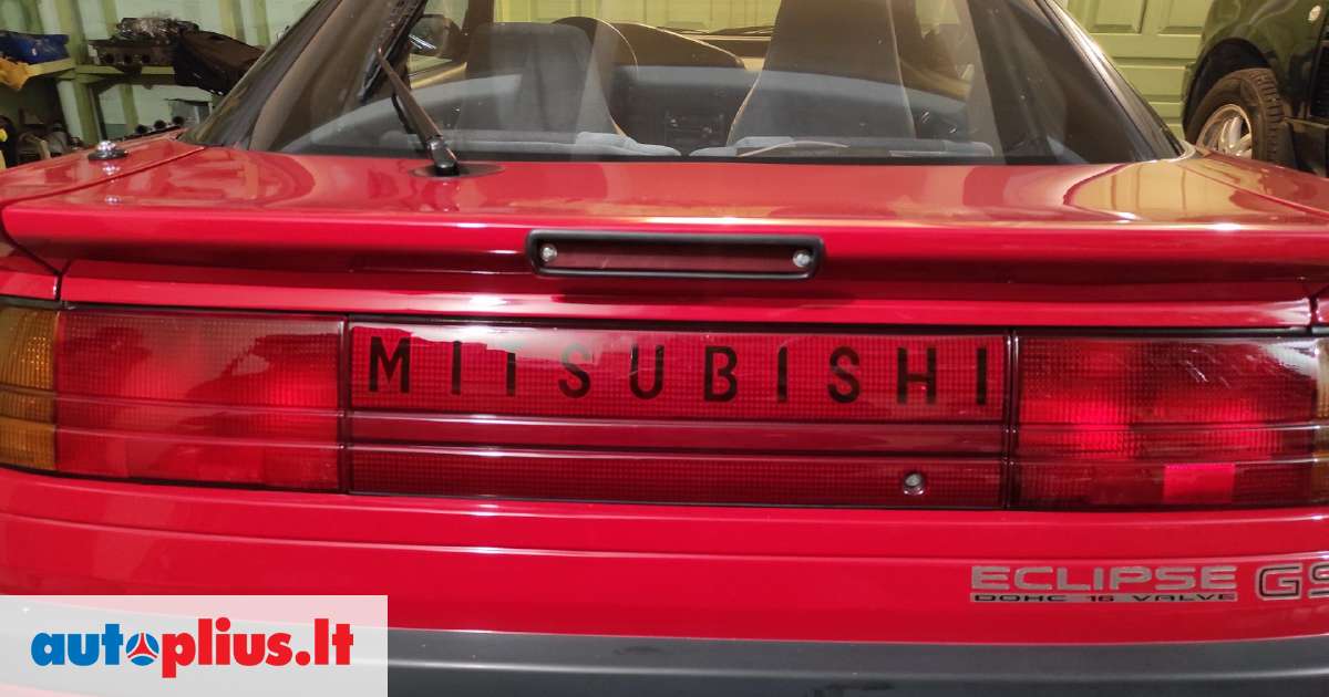 Mitsubishi Eclipse, 2.0 l., kupė (coupe) 1993 m., | A28731103