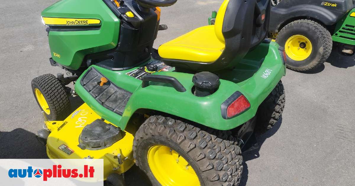 John Deere X590, sodo traktoriai 2016-03 m., | A28735371