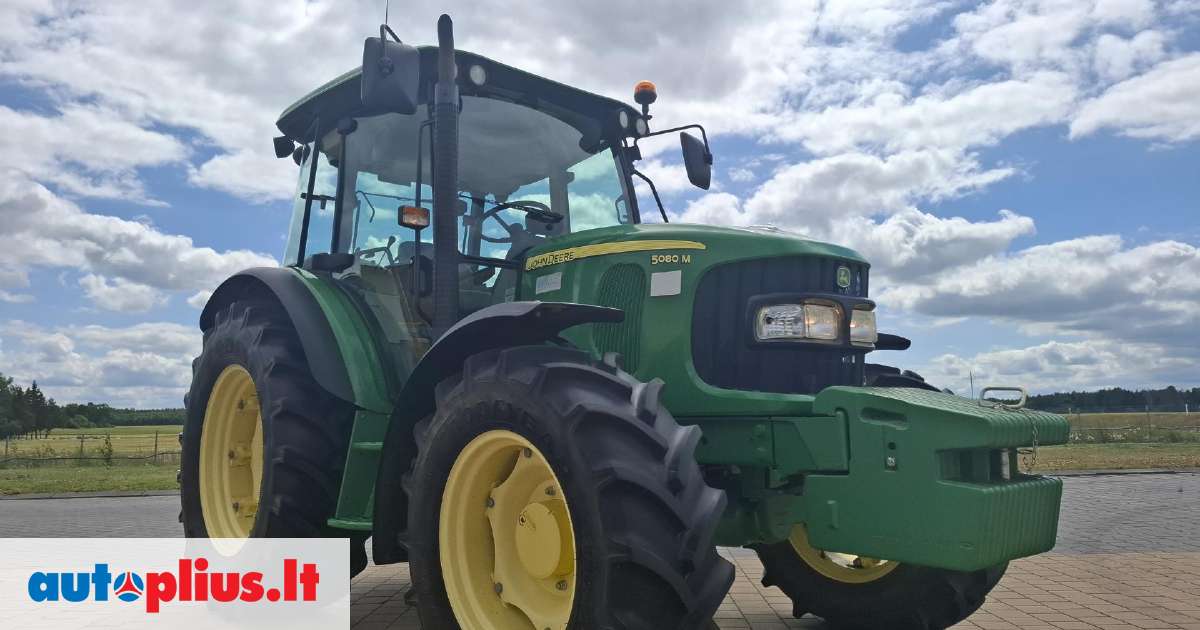 John Deere 5080M, traktoriai 2011 m., | A28736253