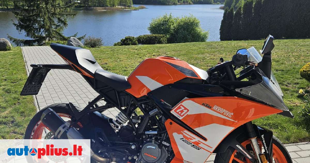 KTM RC 125cc, sportiniai / superbikes 2018 m., | A28741889