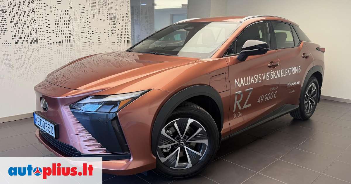 Lexus RZ 300 e, Внедорожник / Кроссовер 2025-05 m., | A28743279