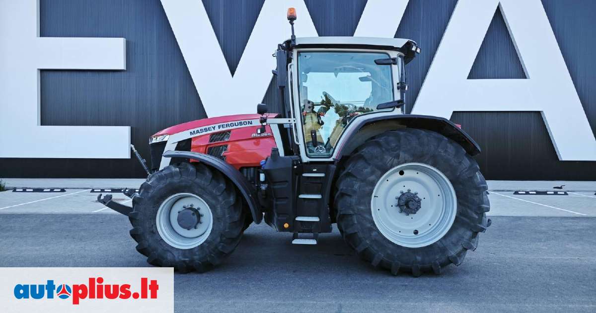 Massey Ferguson Massey Ferguson 8S.265, traktoriai 2021 m., | A28767137