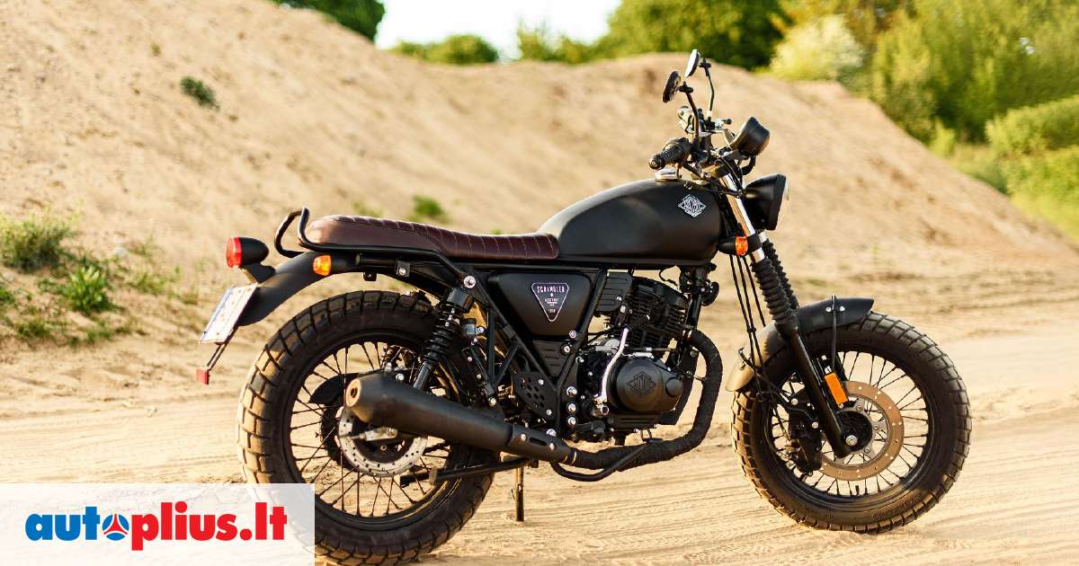 Archive Motorcycle Scrambler 125cc, mini motociklai 2022 m., | A28776653