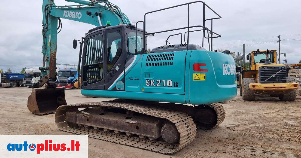 Kobelco SK 210 LC-9, ekskavatoriai 2015 m., | A28778695
