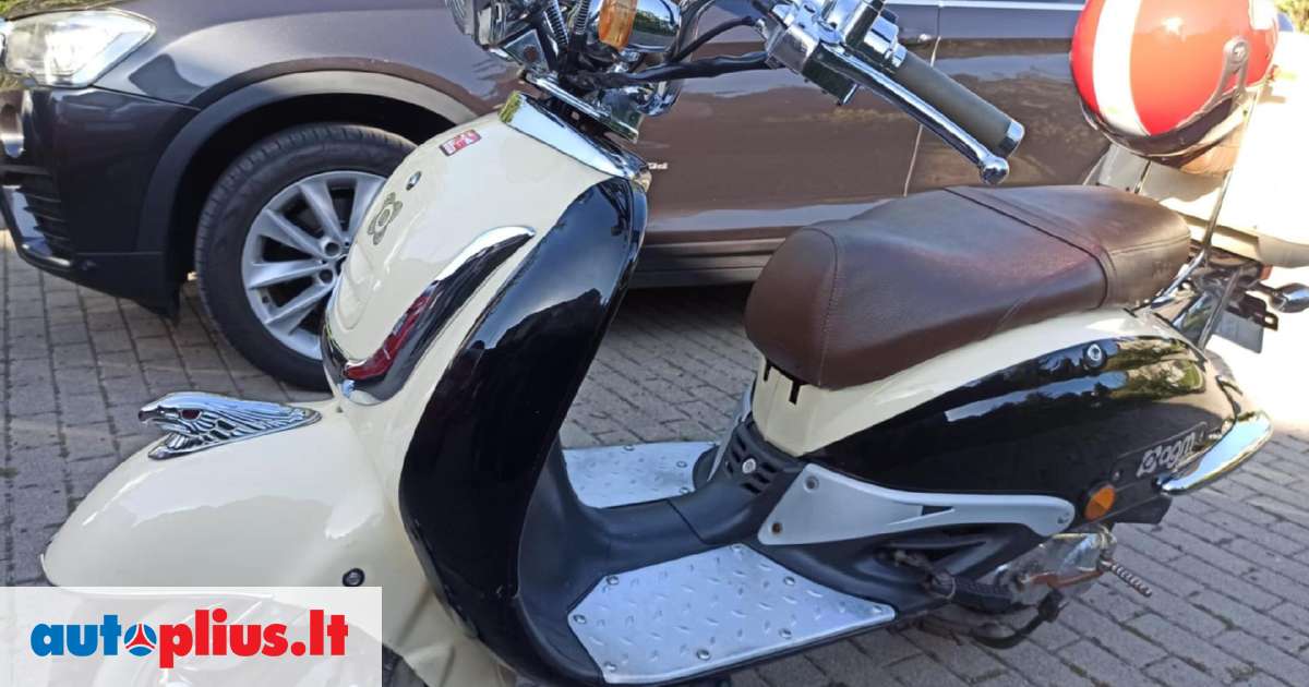 AGM Retro 50cc, motoroleriai / mopedai 2017-09 m., | A28785645