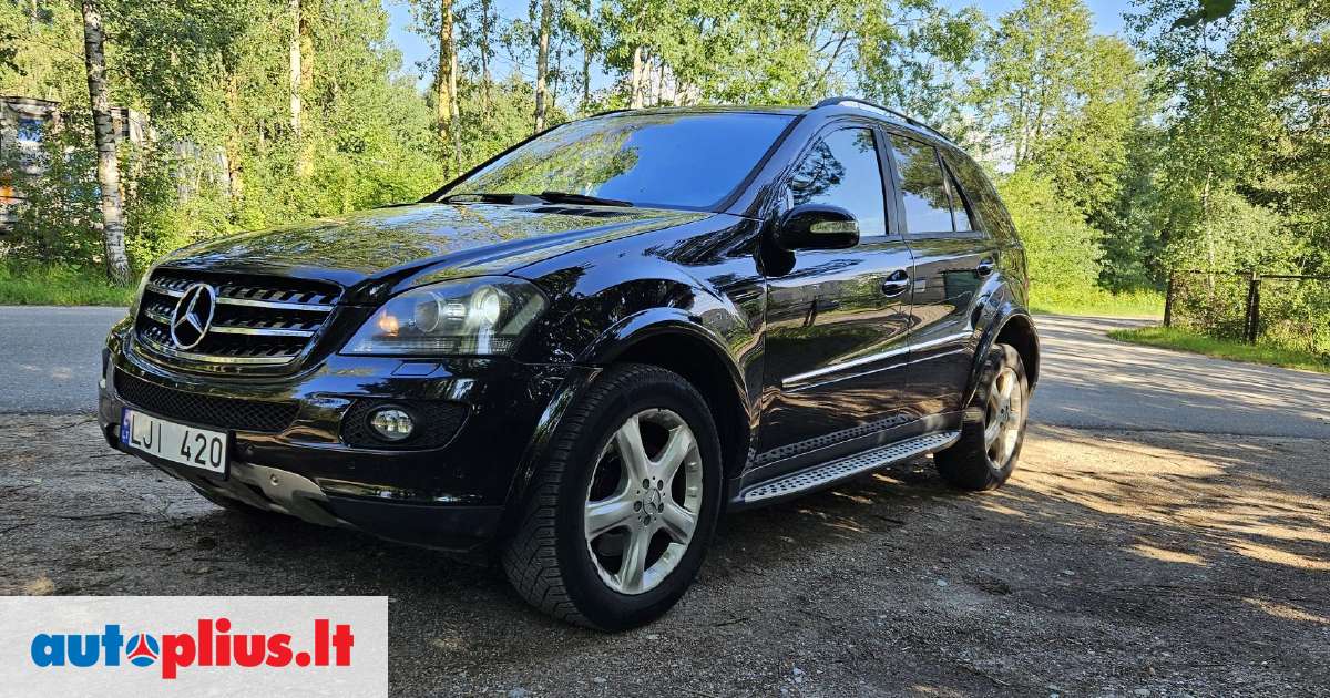 Mercedes-Benz ML500, 5.0 l., off-road / crossover 2007 m., | A28787367