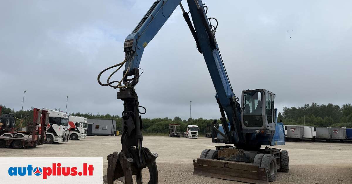 Terex FUCHS MHL340, ekskavatoriniai krautuvai 2014 m., | A28787411