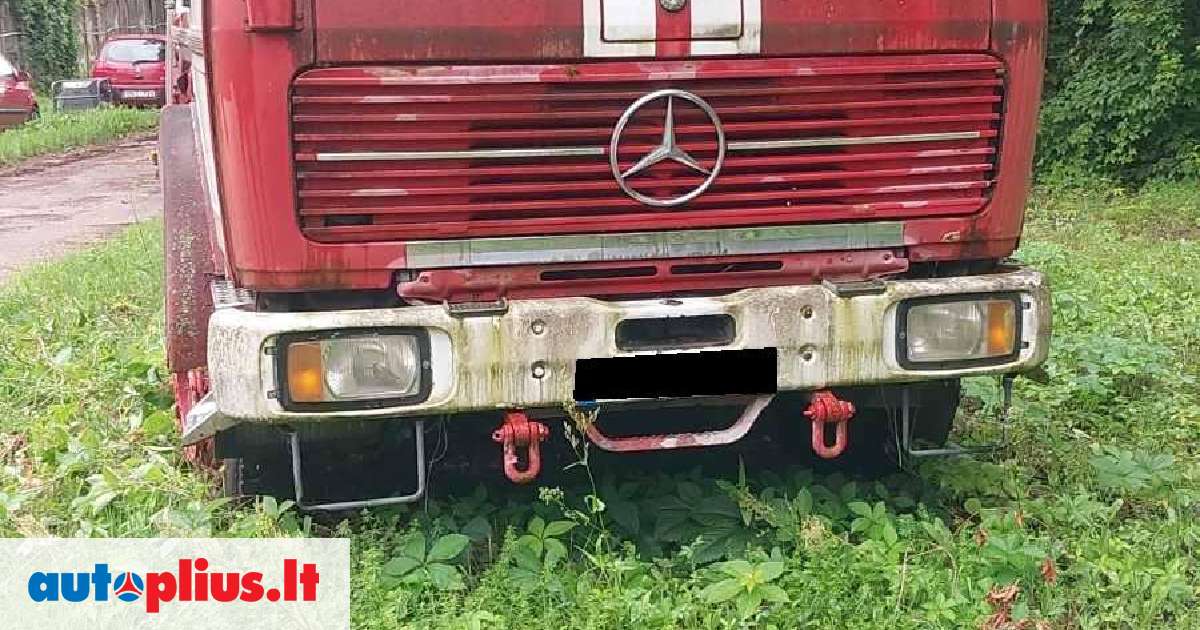 Mercedes-Benz 1019 4x4, fire engines 1980-03 m., | A28787675