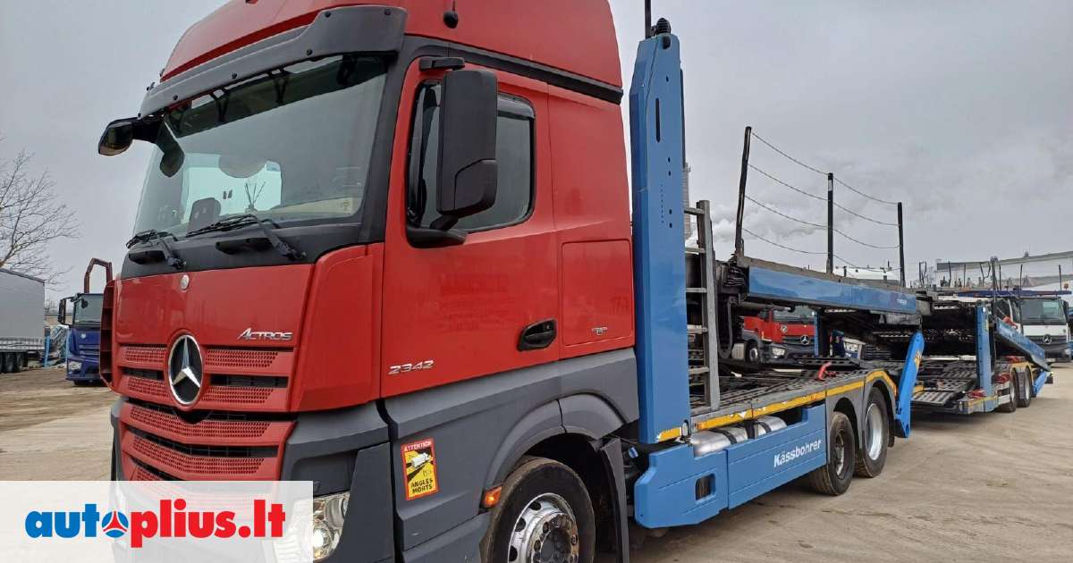 Mercedes-Benz Actros, auto transporters 2015 m., | A28795953