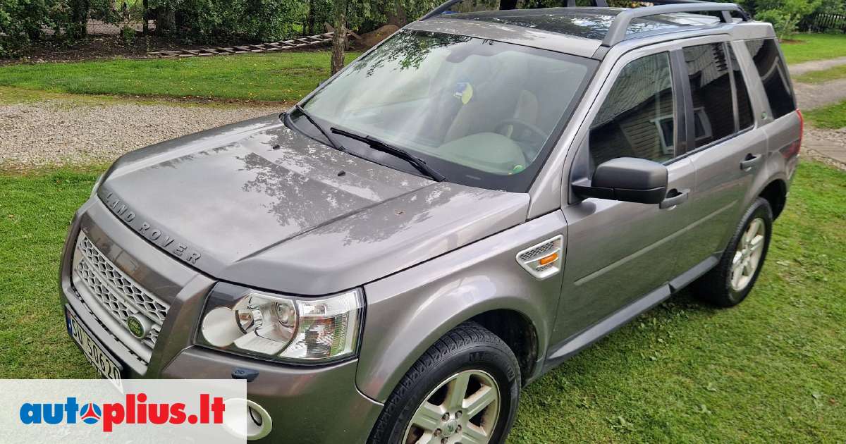 Land Rover Freelander, 2.2 l., visureigis / krosoveris 2007-09 m ...