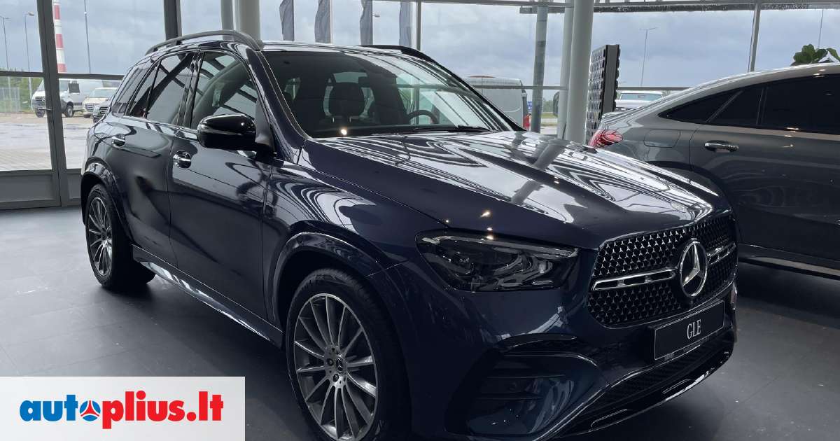 Mercedes-Benz GLE450, 3.0 l., visureigis / krosoveris 2025-07 m ...