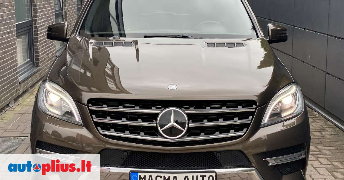 Mercedes-Benz ML350, 3.0 l., off-road / crossover 2013-05 m., | A28823521