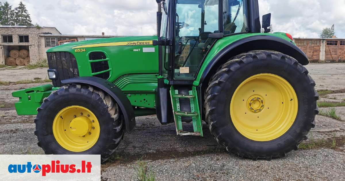 John Deere 6534, traktori 2012-12 m., | A28825859