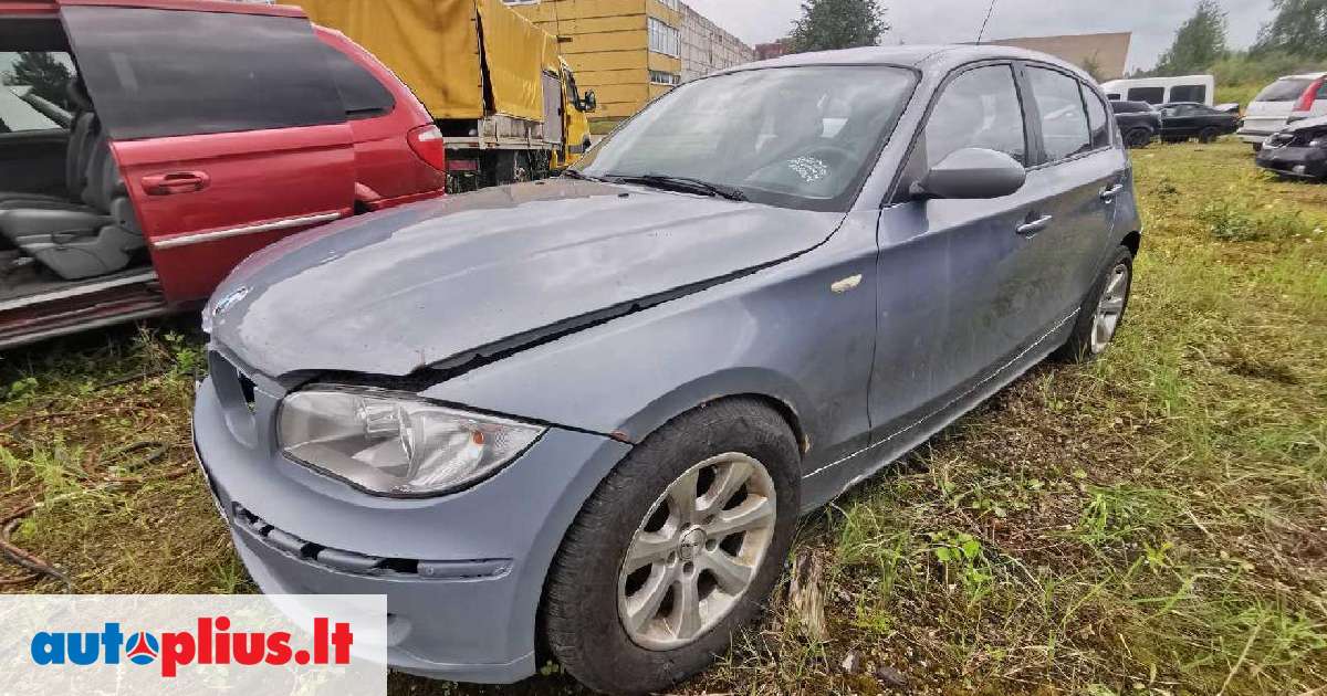 BMW 1 serija rezerves daļās. 2025 8 25 pigios dalys utenoje 37068744056 ...