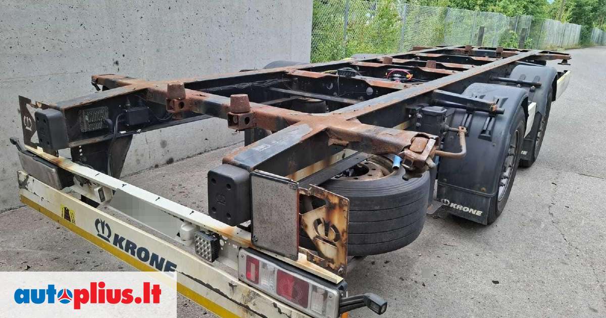 Krone ZZ, keičiami kėbulai bdf 2018-01 m., | A28828401