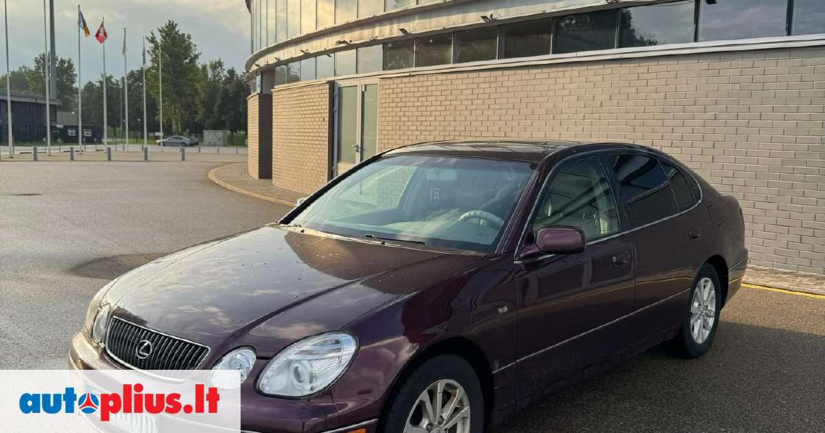 Lexus GS 300, 3.0 l., sedans 2001-12 m., | A28828917