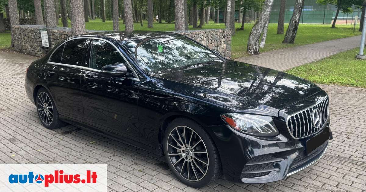 Mercedes-Benz E300, 2.0 l., sedanas 2017 m., | A28837865