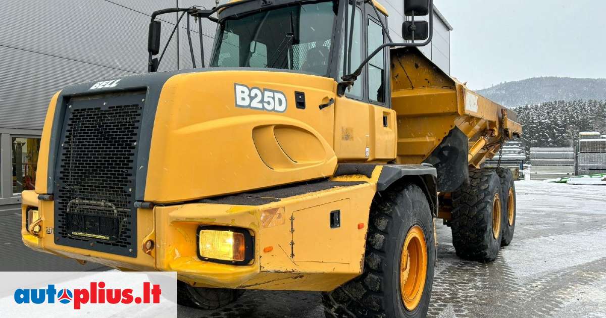 Bell B 25 D, savivarčiai (dumper'iai) 2007-12 m., | A28838539