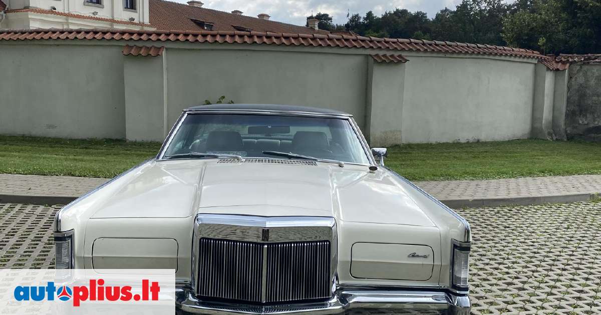 Lincoln Mark, 7.5 l., kupė (coupe) 1969-01 m., | A28858437