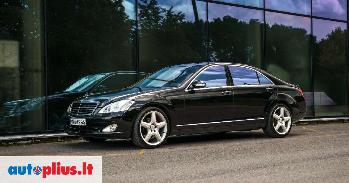 Mercedes-Benz S550, 5.5 l., limuzinas 2007-01 m., | A28862853