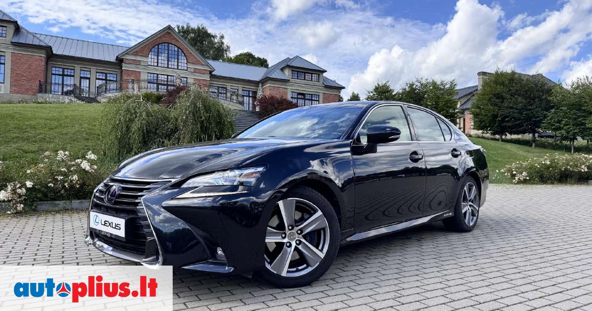 Lexus GS 300h, 2.5 l., saloon / sedan 2018-08 m., | A28878069